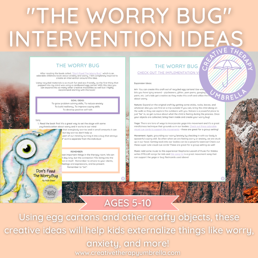 Freebie: The “Worry Bug” Intervention